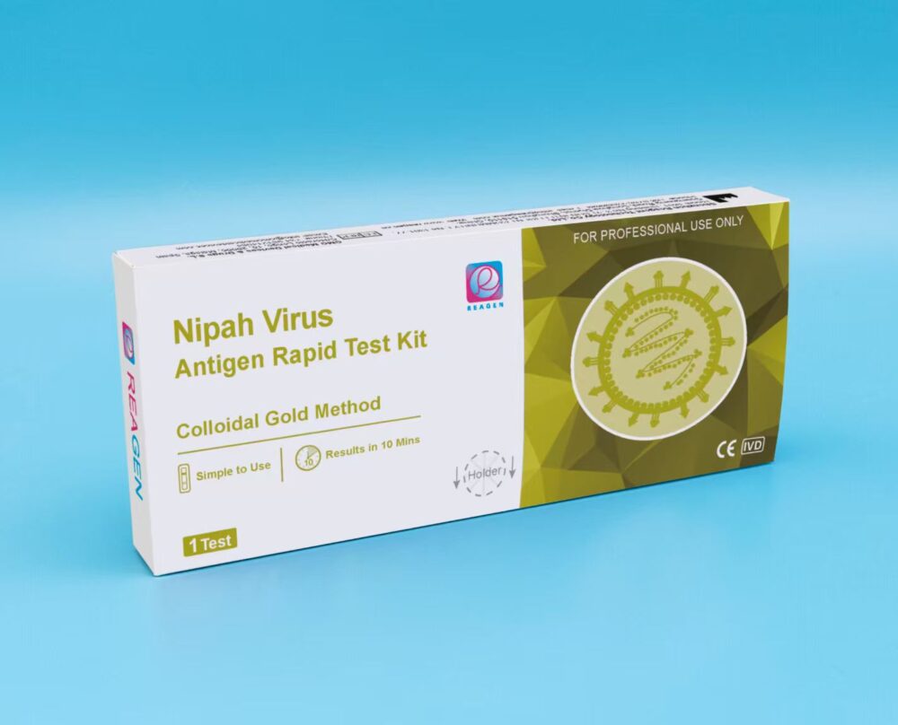 Nipah Virus Antigen Rapid Test Kit - REAGEN QuadSure Covid/Flu A/Flu B ...