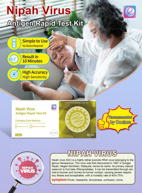 Nipah Virus Antigen Rapid Test Kit - REAGEN QuadSure Covid/Flu A/Flu B ...